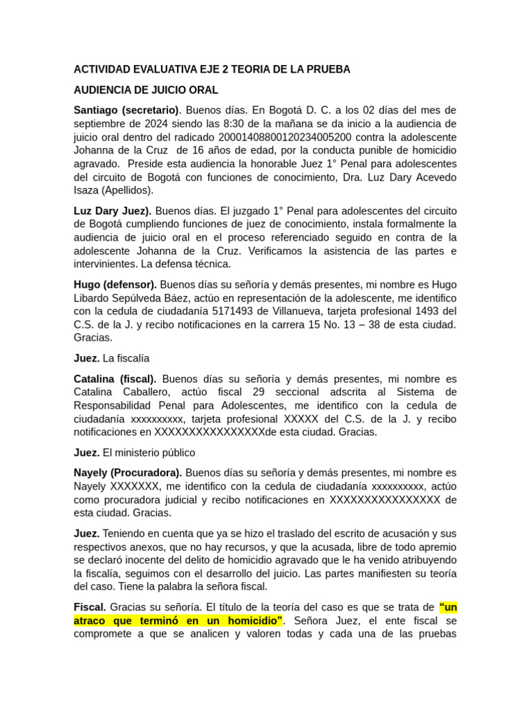 Actividad Evaluativa Eje 2 Teoria de La Prueba | PDF
