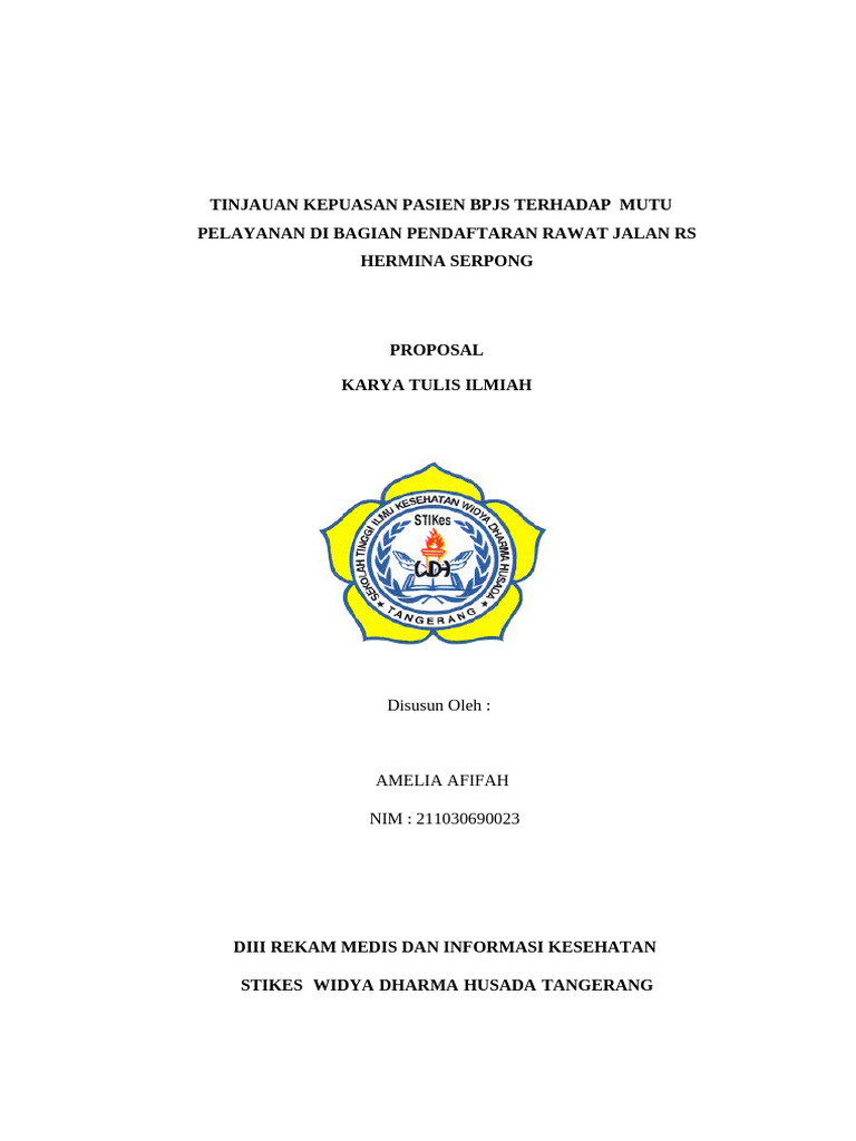 Tugas Akhir Kti | PDF