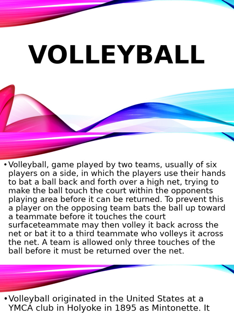 Volleyball | PDF
