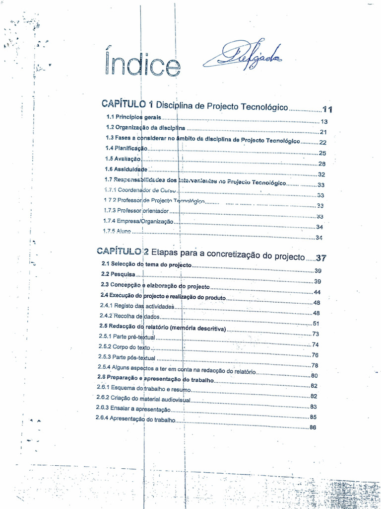 Projecto Tecnológico | PDF