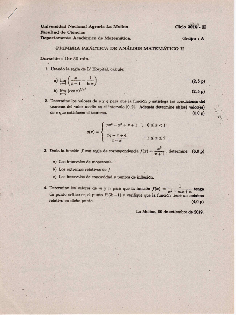 1ra Pca AM2 2019 II | PDF