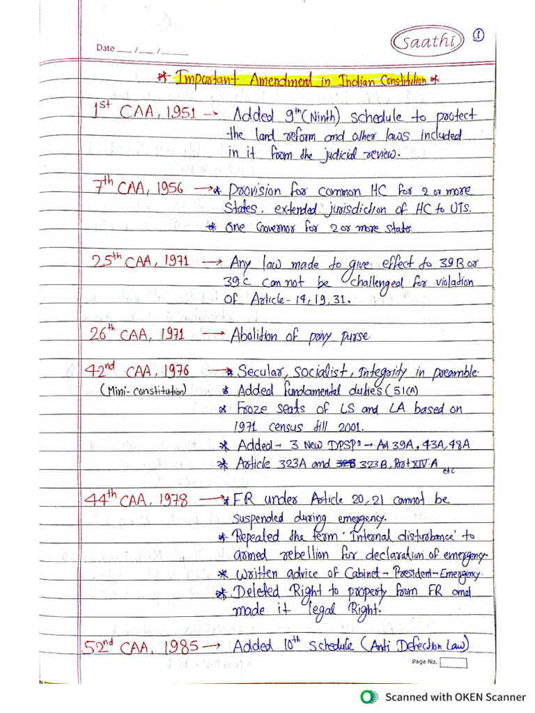 Important CAA | PDF