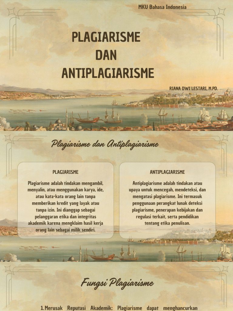 Plagiarisme Dan Antiplagiarisme | PDF