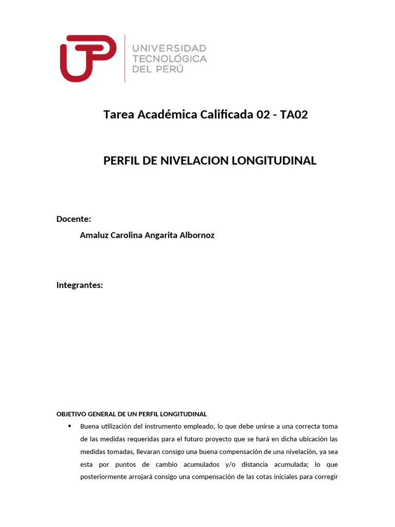 Tarea Calificada 2 | PDF