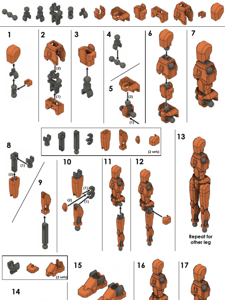 Dummy 13 Assembly Instructions Guide | PDF