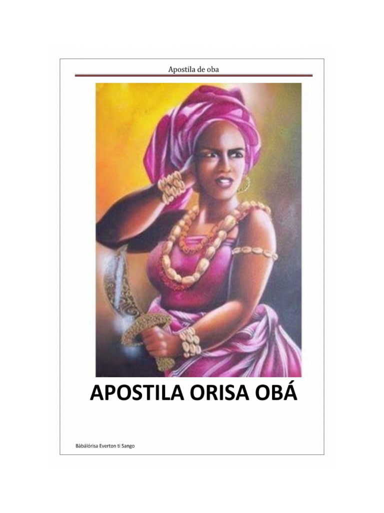 Manual Do Sacerdote Oba | PDF