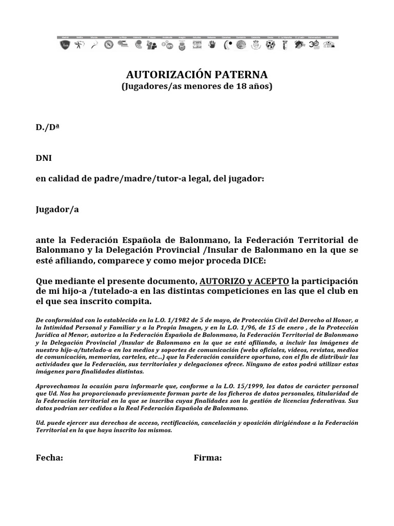 Autorizaciones Nuevos | PDF | Documento de identidad