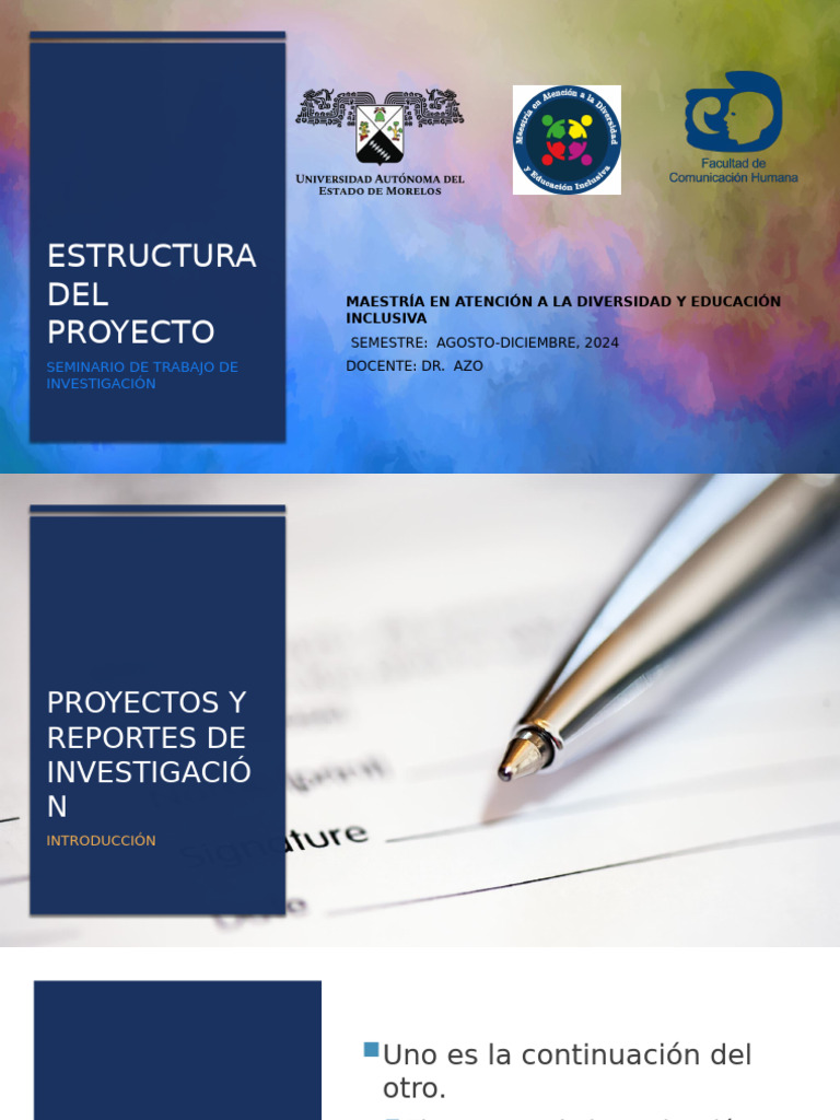Estructura Del Proyecto-Introducción | PDF