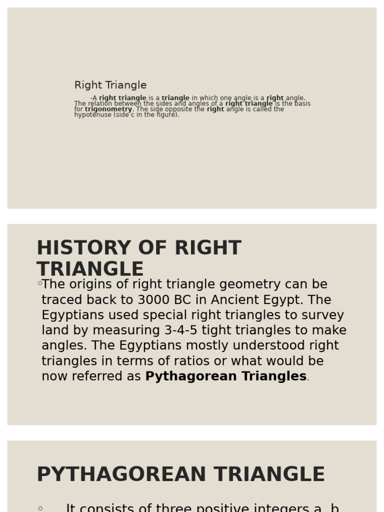 2 Right+Triangle | PDF