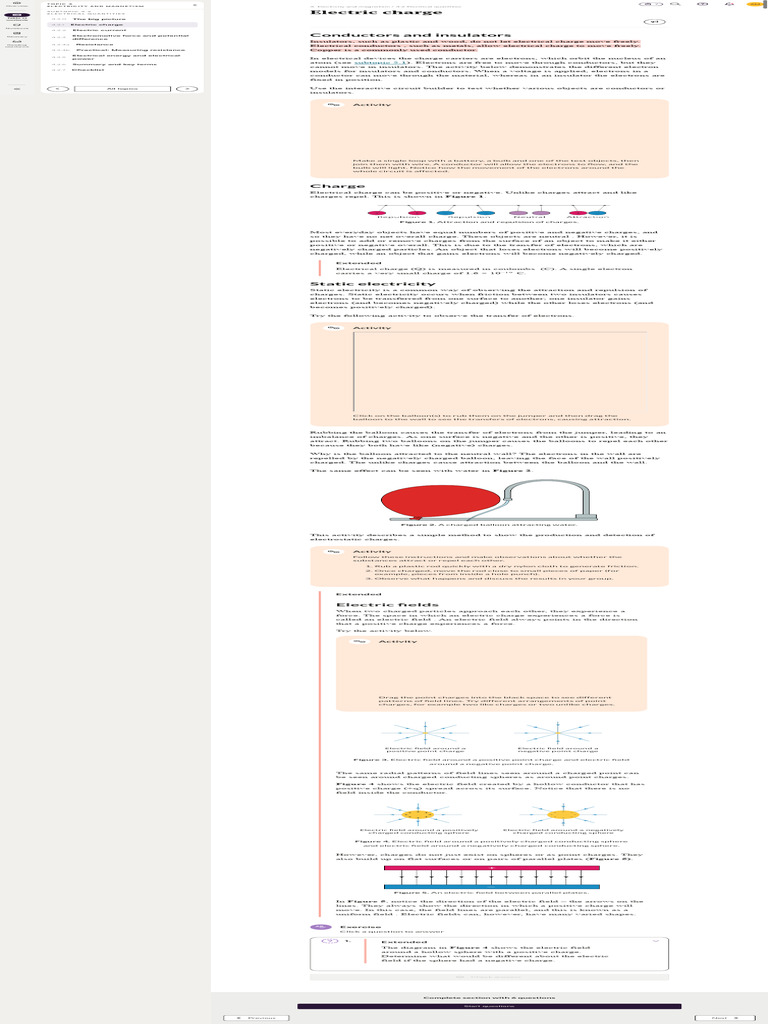 Electric Charge - Cambridge IGCSE™ Physics FE2023 | PDF