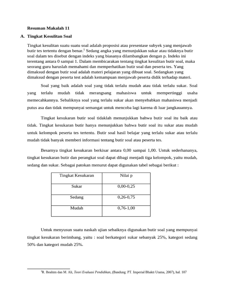 'Ain Nur Arifin - 1817403046 - Resuman Makalah 11 | PDF