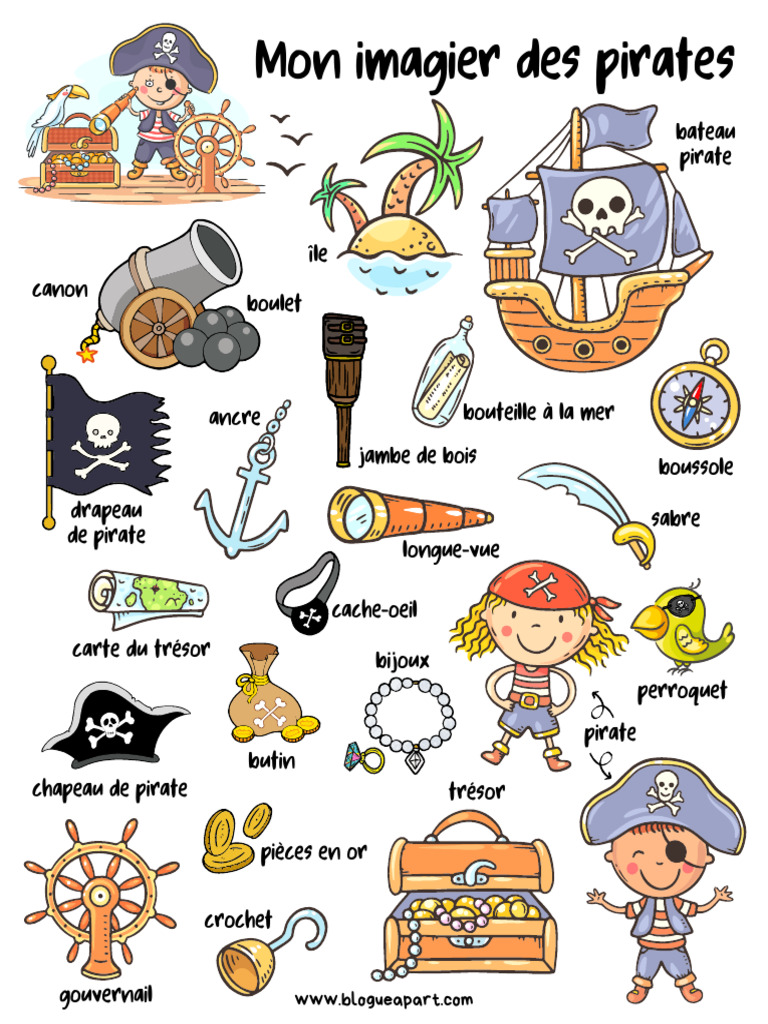 Vocabulaire - Pirate | PDF