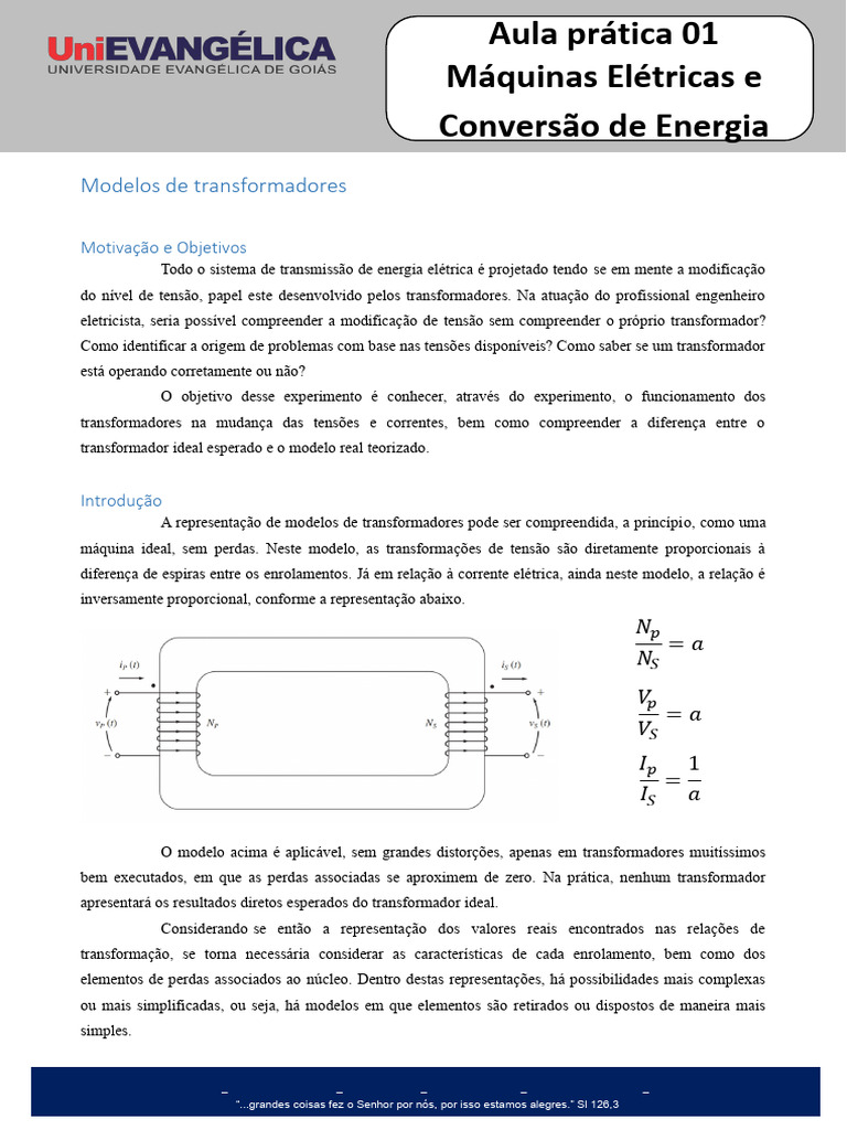 Modelos de Transformadores | PDF