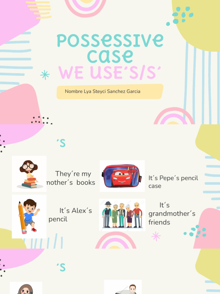 Trabalo Possessive Case | PDF