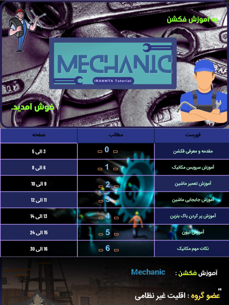 Amozesh Mechanic | PDF