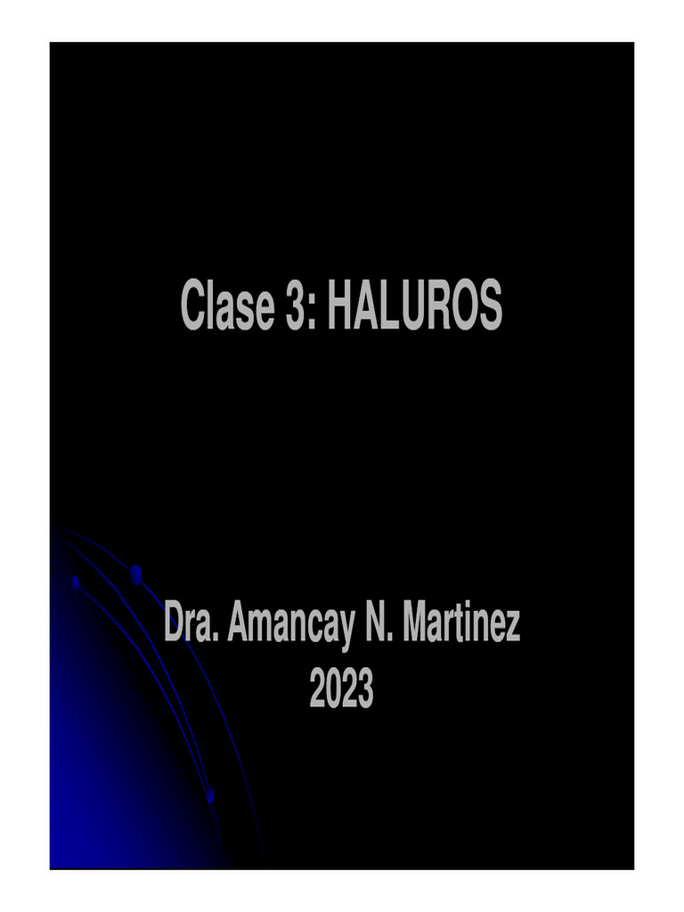 Clase 3 - Haluros y 4 - Oxidos | PDF