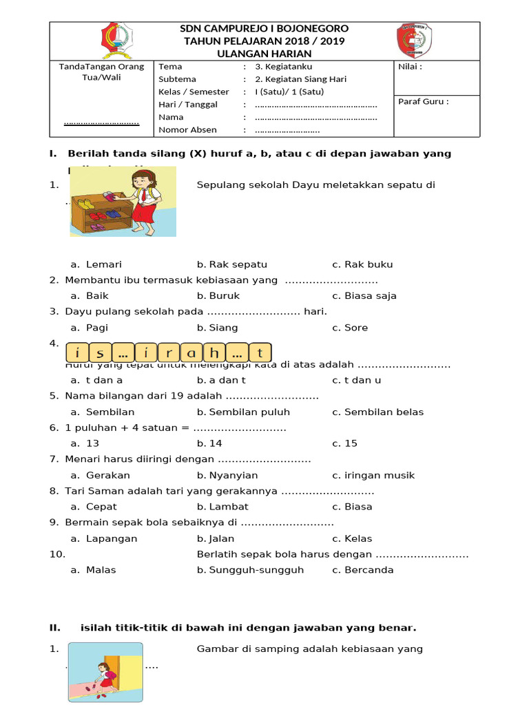 UH Tema 3 Subtema 2 Fix | PDF