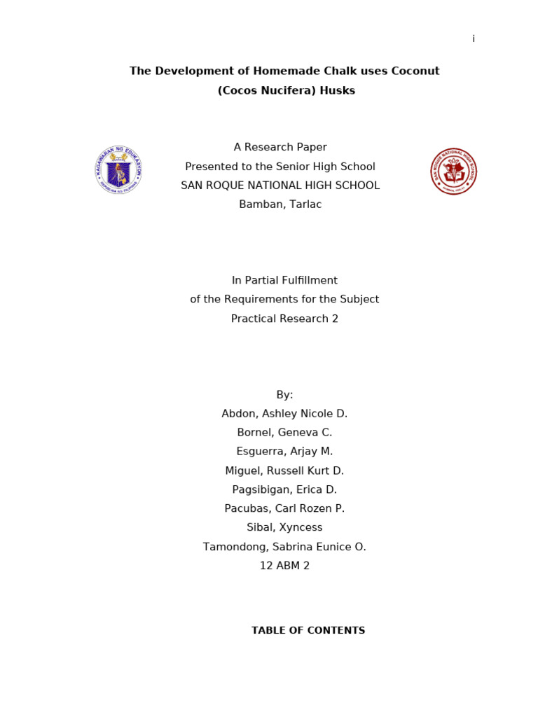 Research Paper in PR2 | PDF