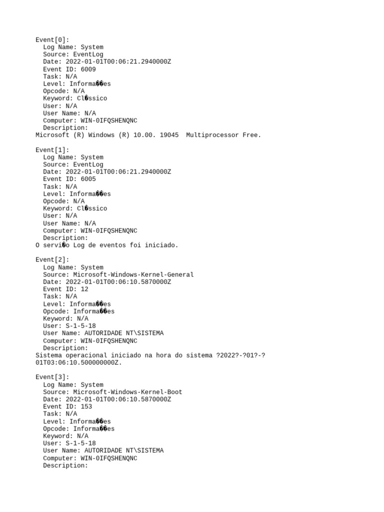System Logs | PDF