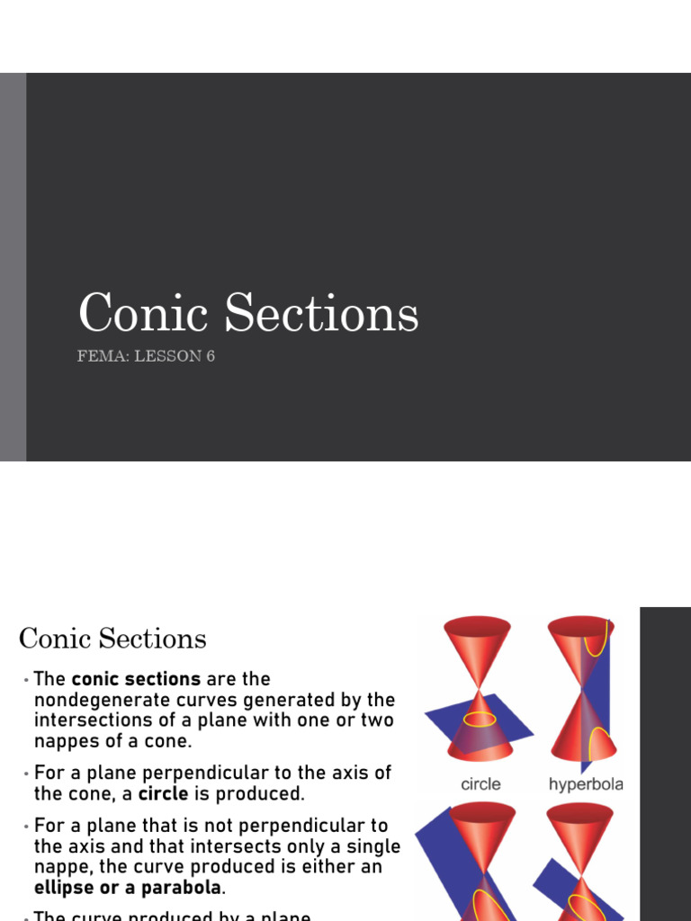 Conic Section-Circles | PDF