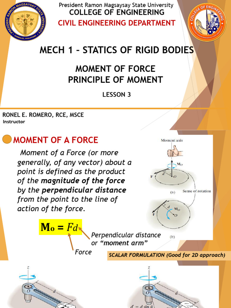 MECH 1 Lesson 3 | PDF