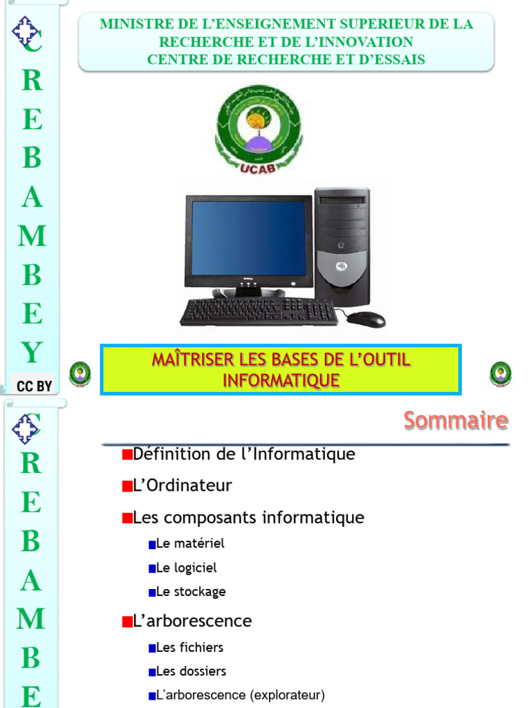 Cours Initiation Informatique | PDF
