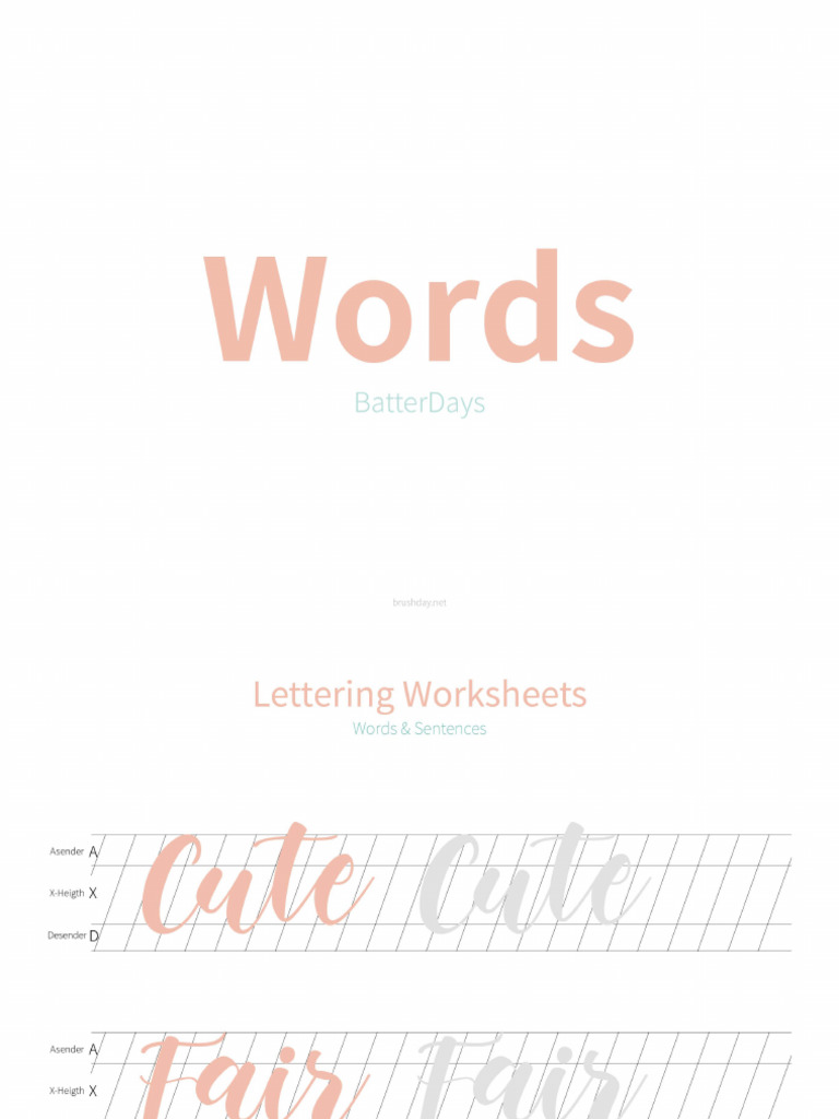 4 Words | PDF