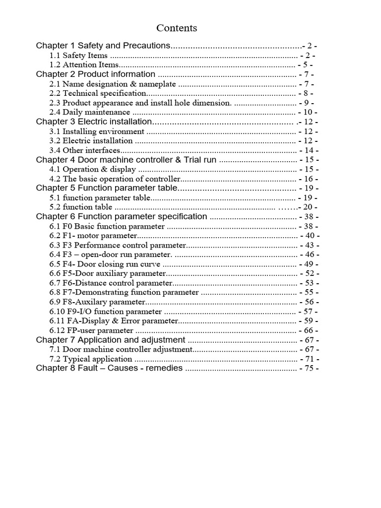 FST-100 English Manual | PDF