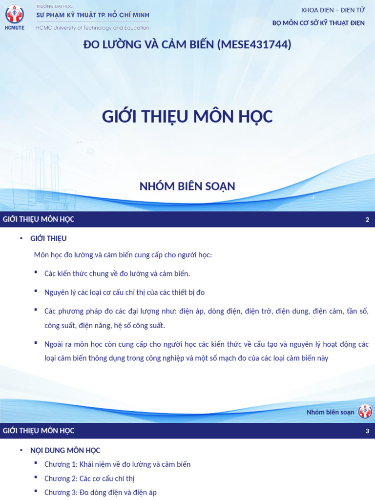 Chuong 0_GIOI THIEU MON HOC | PDF