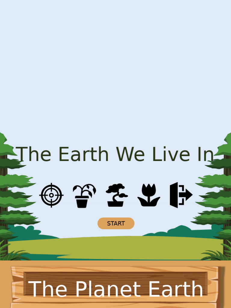 The Earth We Live in | PDF