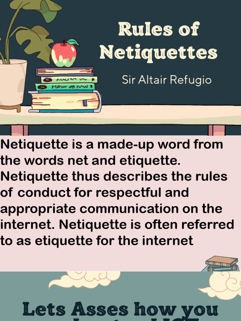 Lesson 2 Netiquettes | PDF