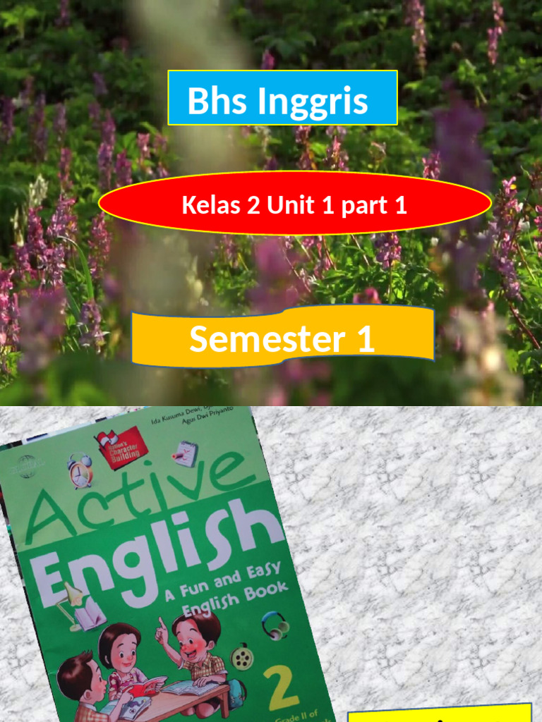Bhs Inggris Kelas 2 Unit 1 Semester 1 (Numbers) | PDF