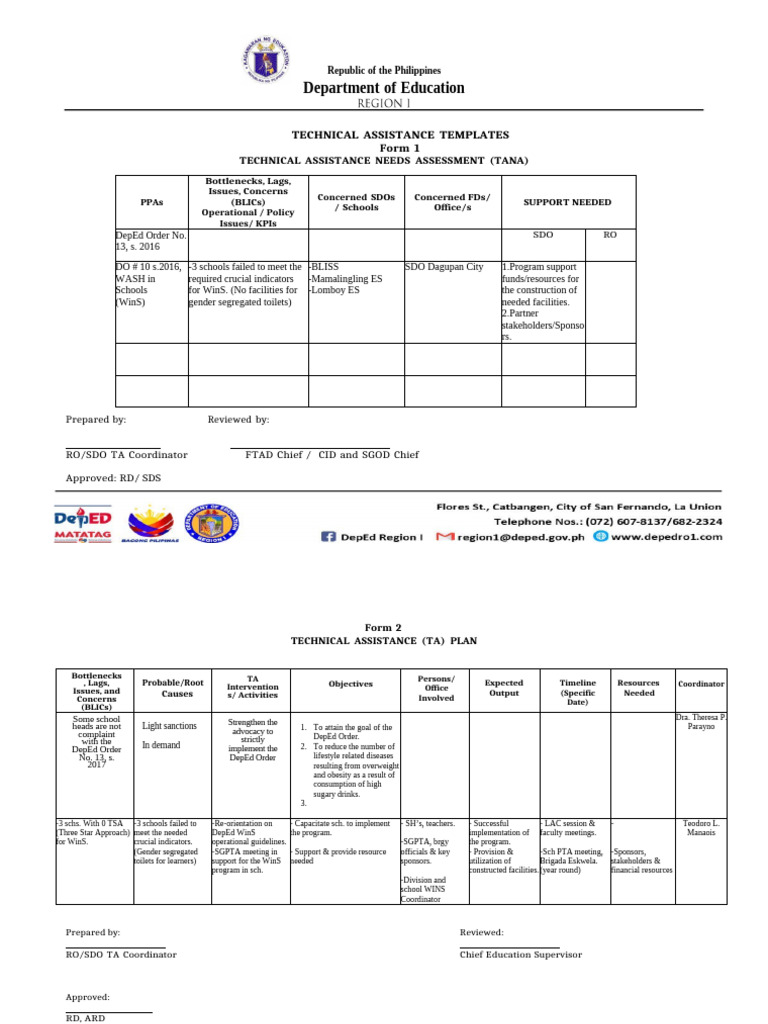 TA-Templates-WinS | PDF