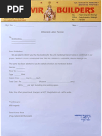 Sample Allotment Letter | PDF