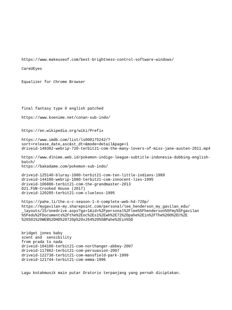 Teks Dokumen Berkas Yang Kedua Corat-Coretan Catatan Kaki Disebuah ...