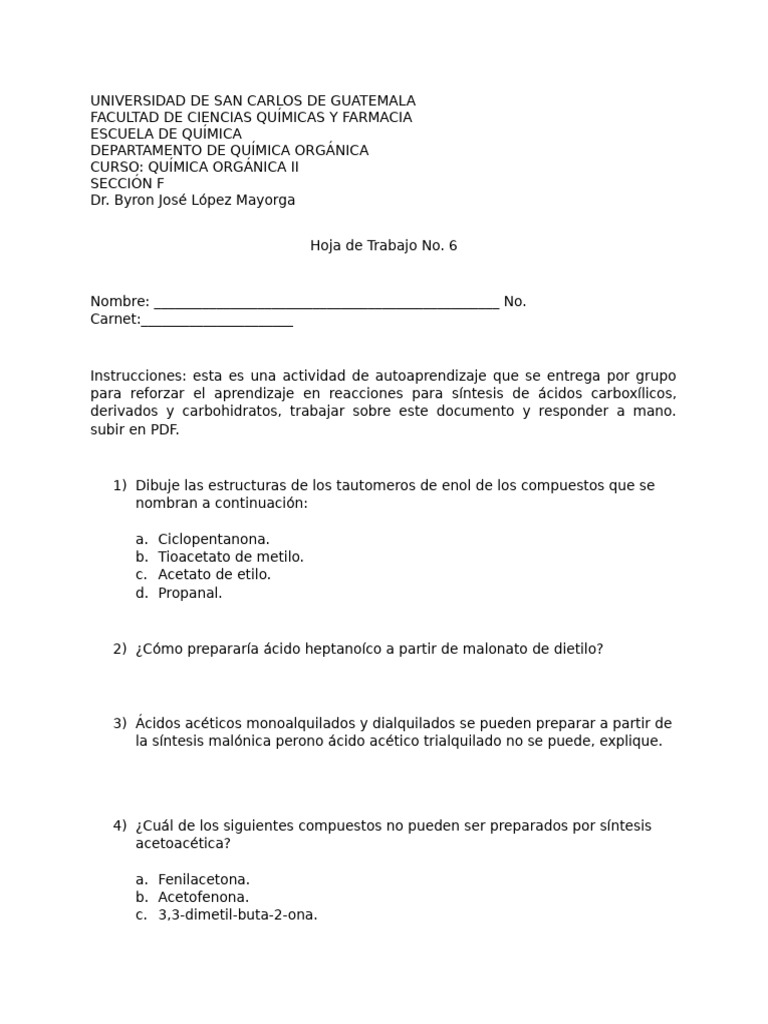 HT6 Sección F QO2 2024 | PDF