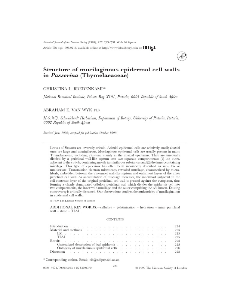 Bredenkamp 1999 | PDF