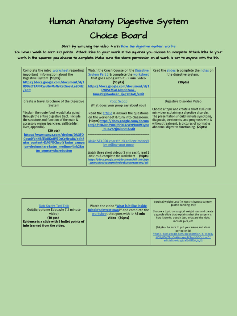 Digestive System | PDF