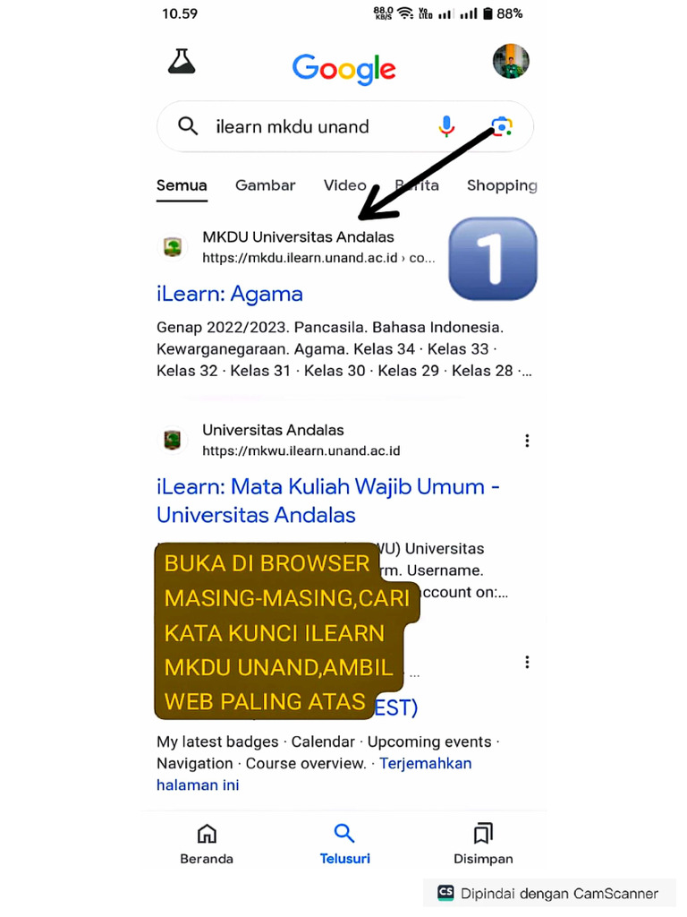 Tutorial Ilearn Mkwu | PDF