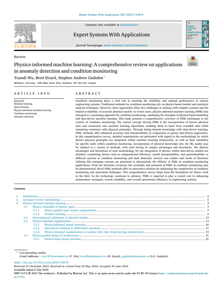 Physics-Informed Machine Learning A Comprehensive Review On ...