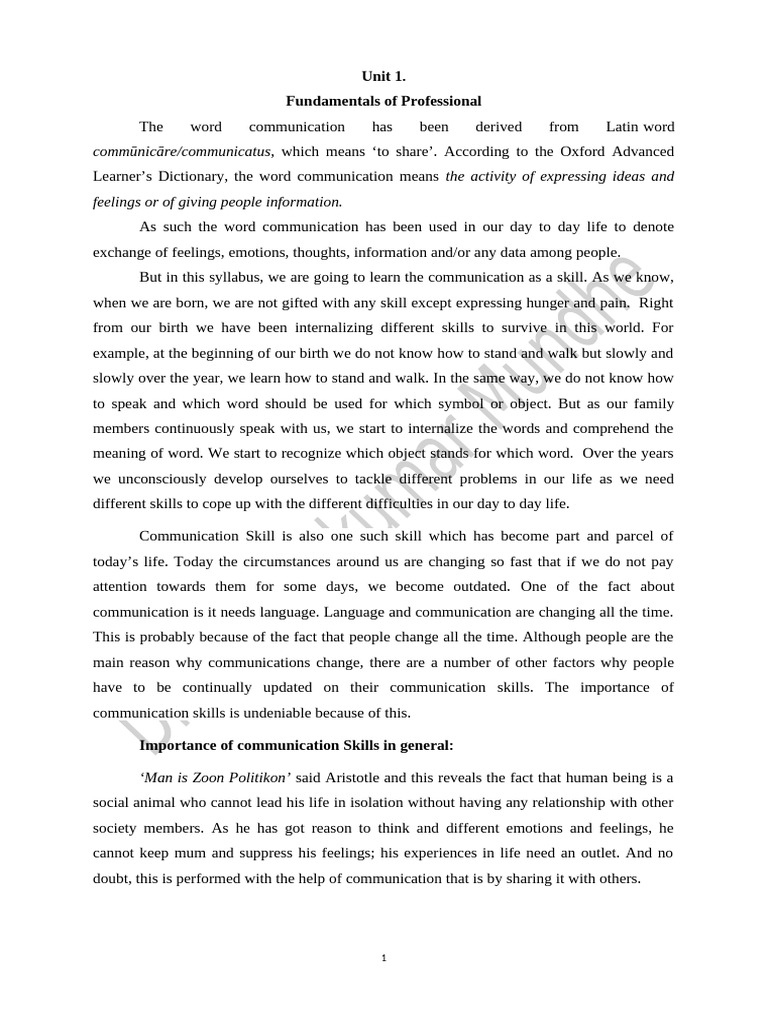 Book of Communication Skills | PDF
