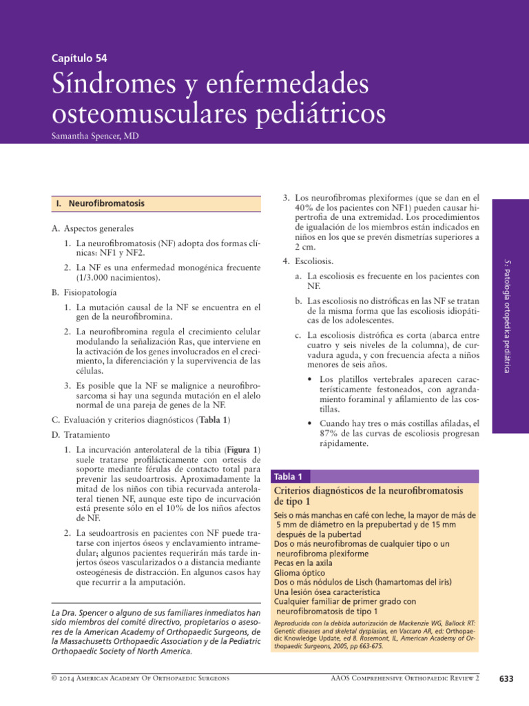 AAOS Cap 54 | PDF