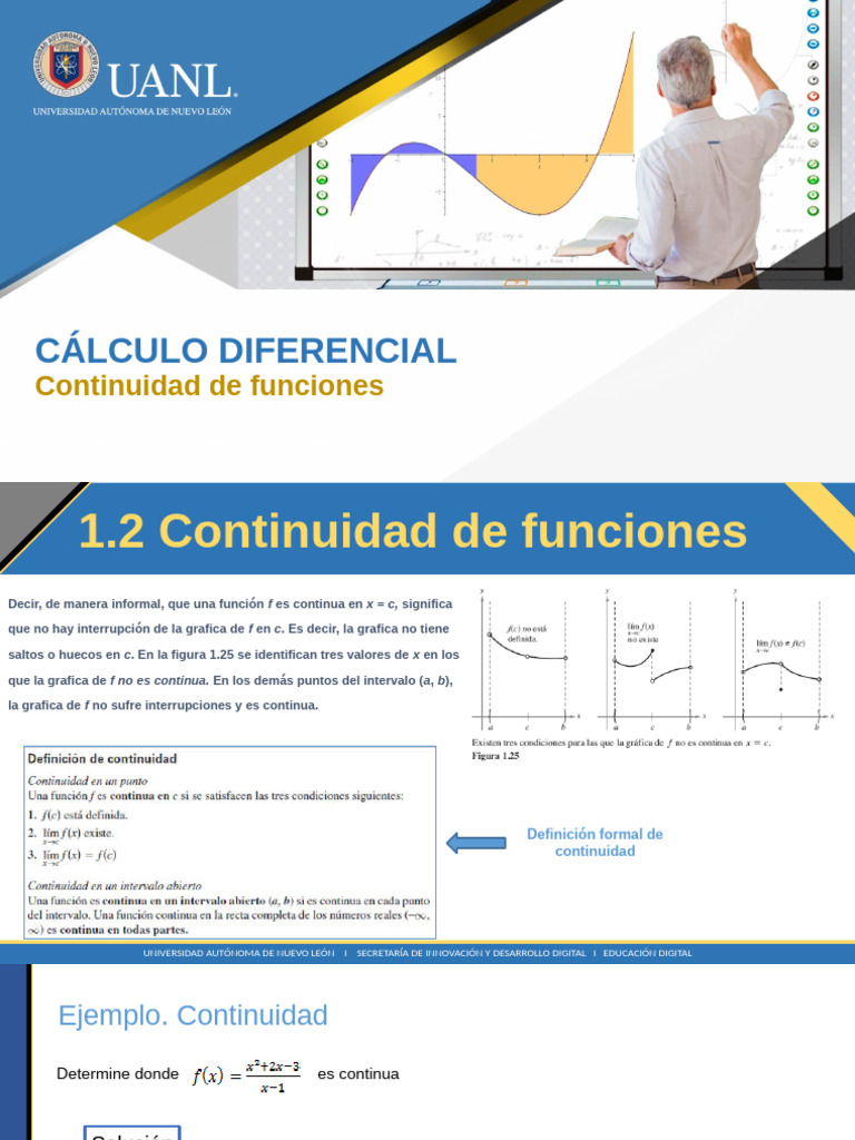 F1 1.3 Continuidad de Funciones | PDF | Métodos y materiales de enseñanza