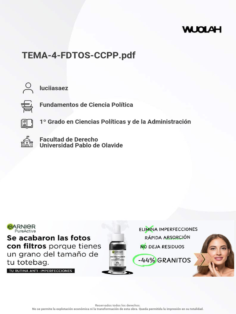 Wuolah Free TEMA 4 FDTOS CCPP | PDF