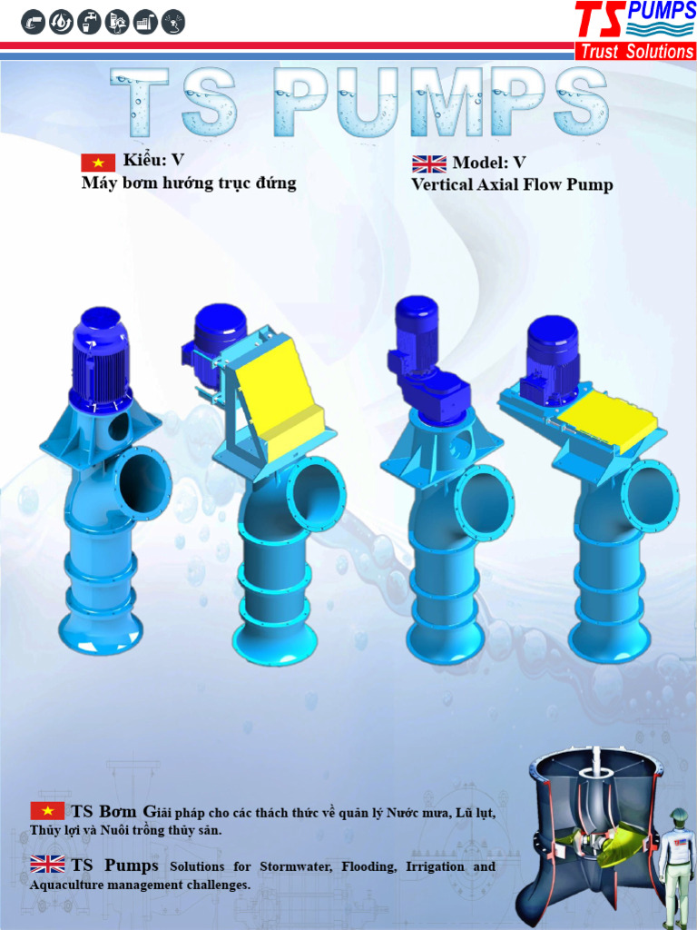 Vertical Axial Flow Pump - Ts... V | PDF