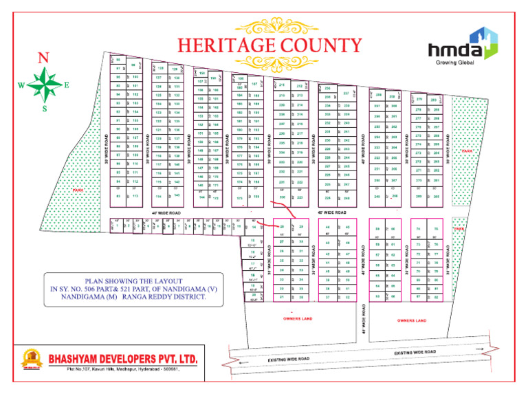 Heritage County Layout | PDF