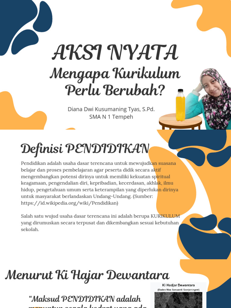 Aksi Nyata Dan Umpan Balik Mengapa Kurikulum Perlu Berubah | PDF Aksi Nyata Dan Umpan Balik Mengapa Kurikulum Perlu Berubah | PDF