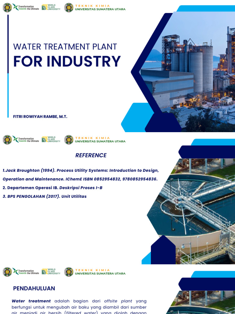 Materi Water Treatment Plant 1 | PDF