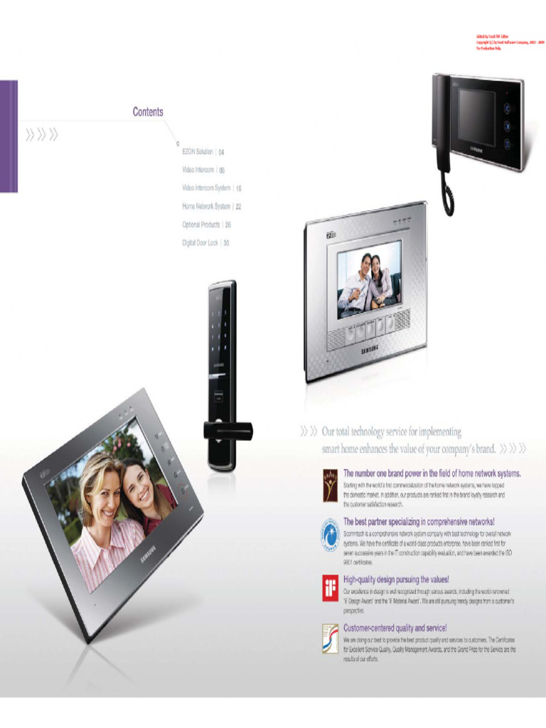 Catalog Samsung | PDF