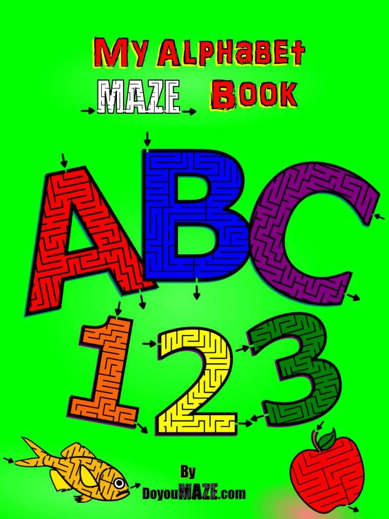 My Alphabet Maze Book 2023 | PDF